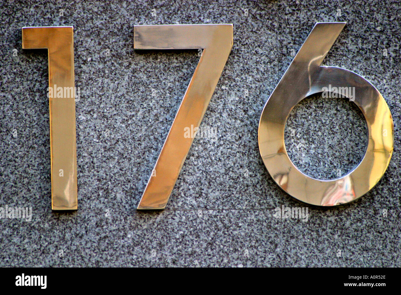Number 175 on a building Stock Photo - Alamy