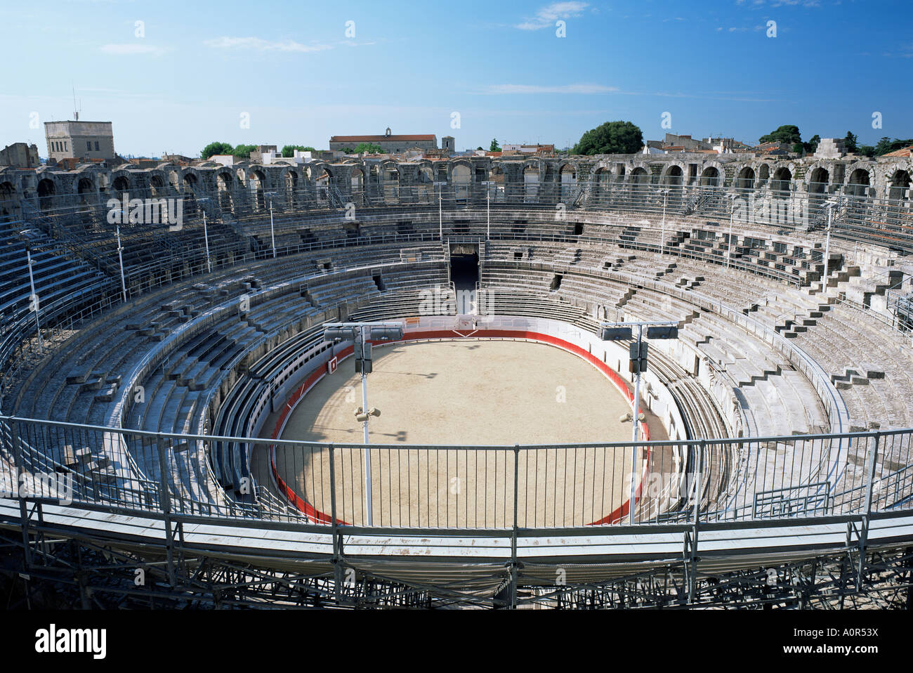 Roman arena Arles UNESCO World Heritage Site Provence France Europe ...