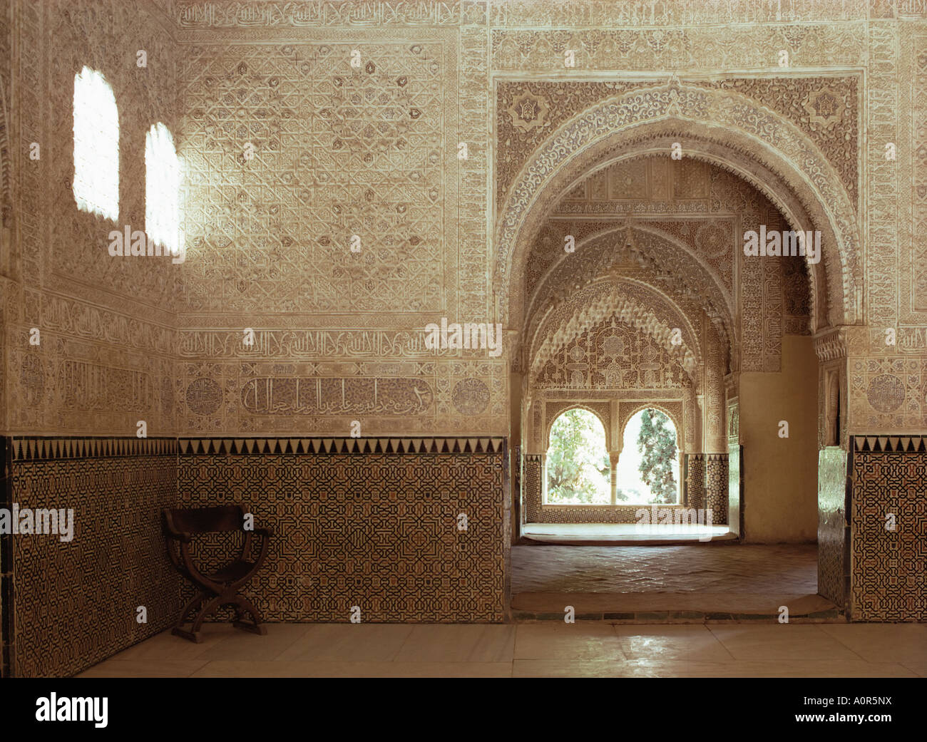 Hall of Two Sisters Alhambra UNESCO World Heritage Site Granada ...