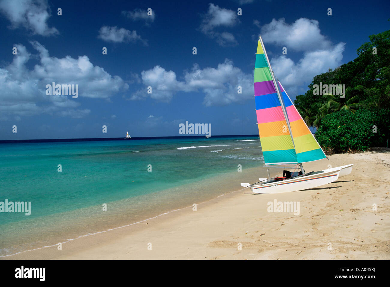St James Beach Barbados West Indies Caribbean Central America Stock ...