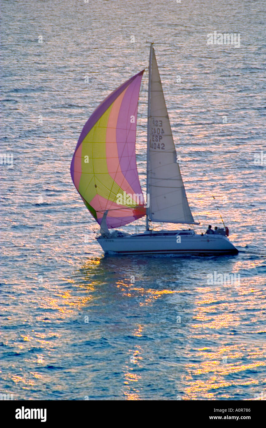 Multi colored sails hi-res stock photography and images - Alamy