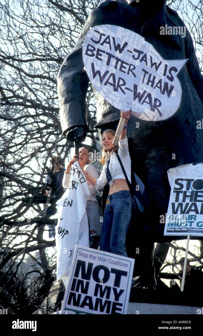 Protest gulf war hi-res stock photography and images - Alamy