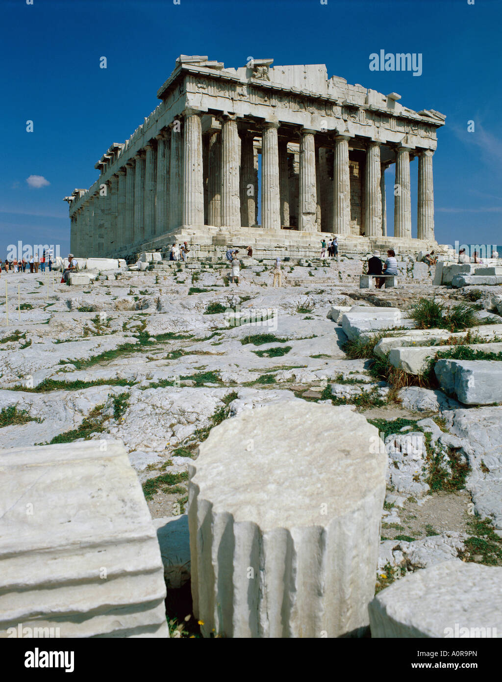 Naos tou Parthenonos Acropolis Stock Photo - Alamy