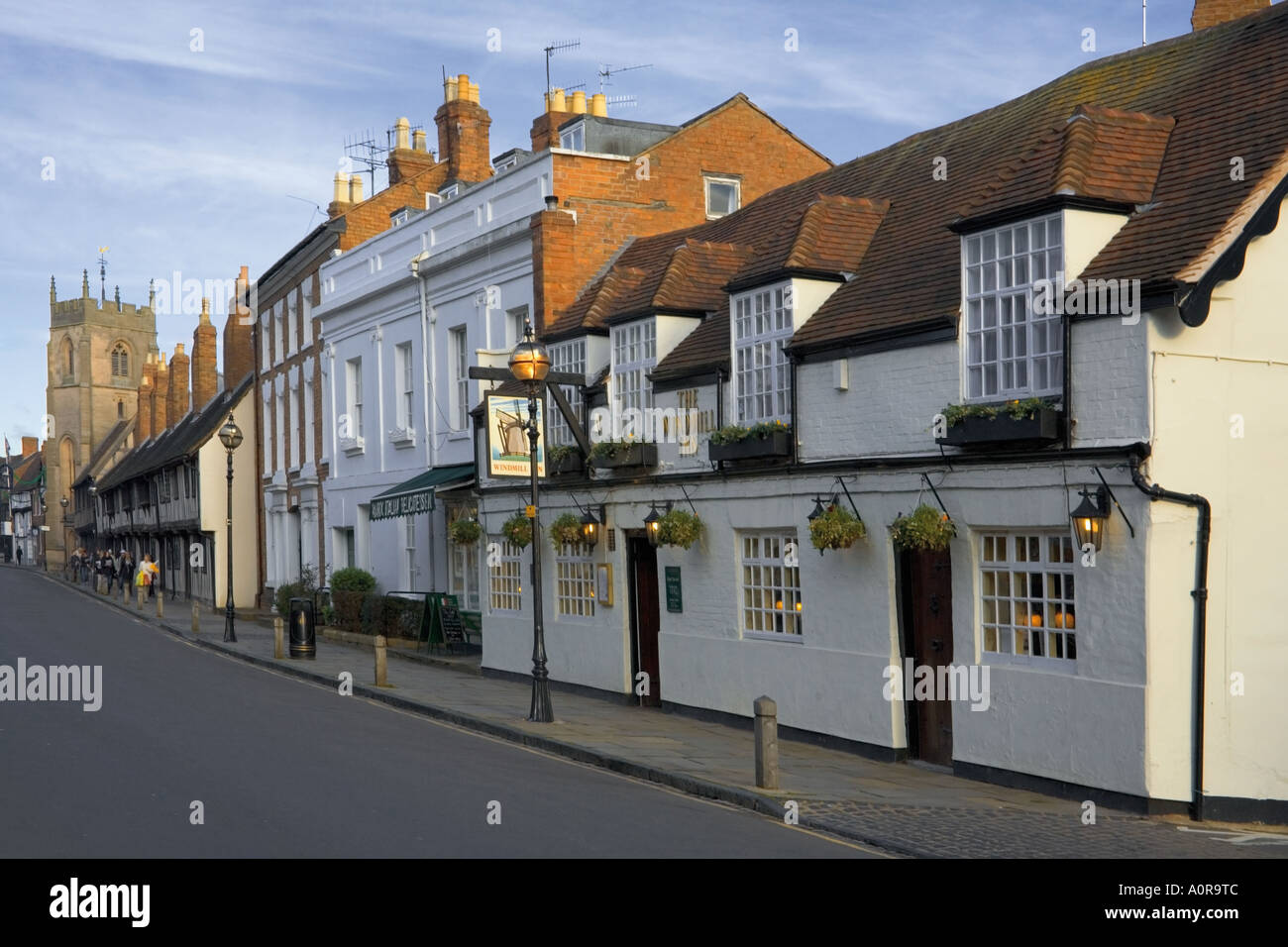 england the midlands warwickshire STRATFORD UPON AVON town centre ...