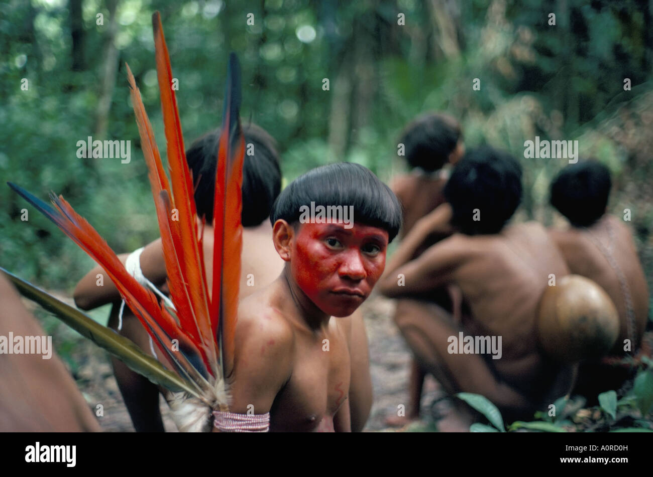 Yanomami man hi-res stock photography and images - Alamy