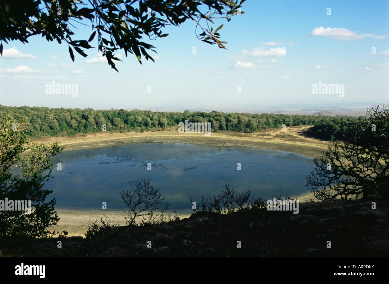 Lake Paradise Marsabit National Park and Reserve Kenya East Africa ...