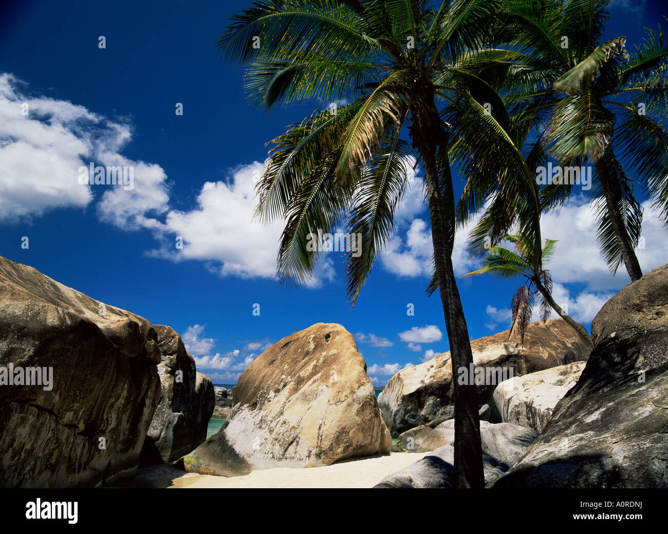 Boulders in Spring Bay The Baths Virgin Gorda British Virgin Islands ...