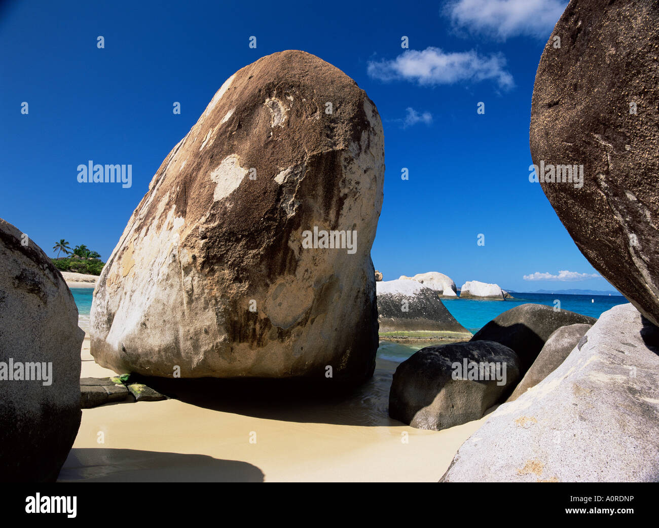 Boulders The Baths Virgin Gorda British Virgin Islands West Indies ...