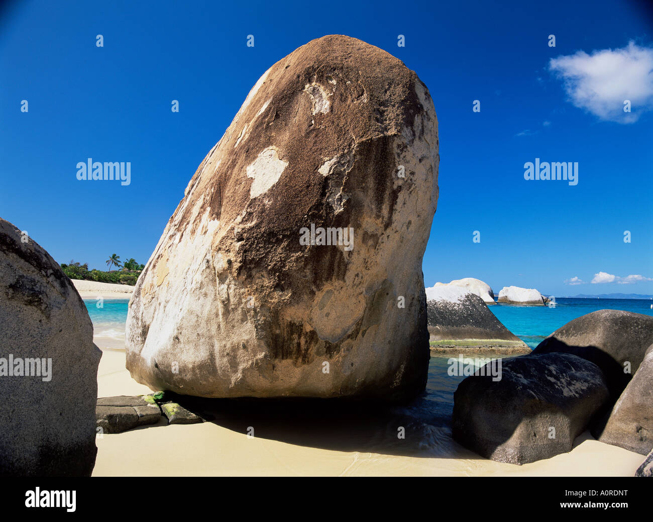 Boulders The Baths Virgin Gorda British Virgin Islands West Indies ...
