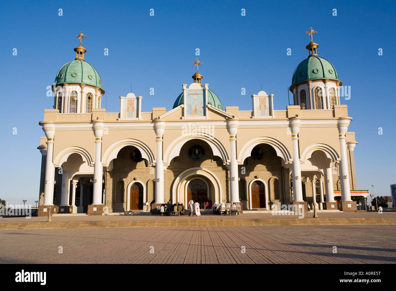 The Christian Medehanyalem Church Addis Ababa Ethiopia Africa Stock ...