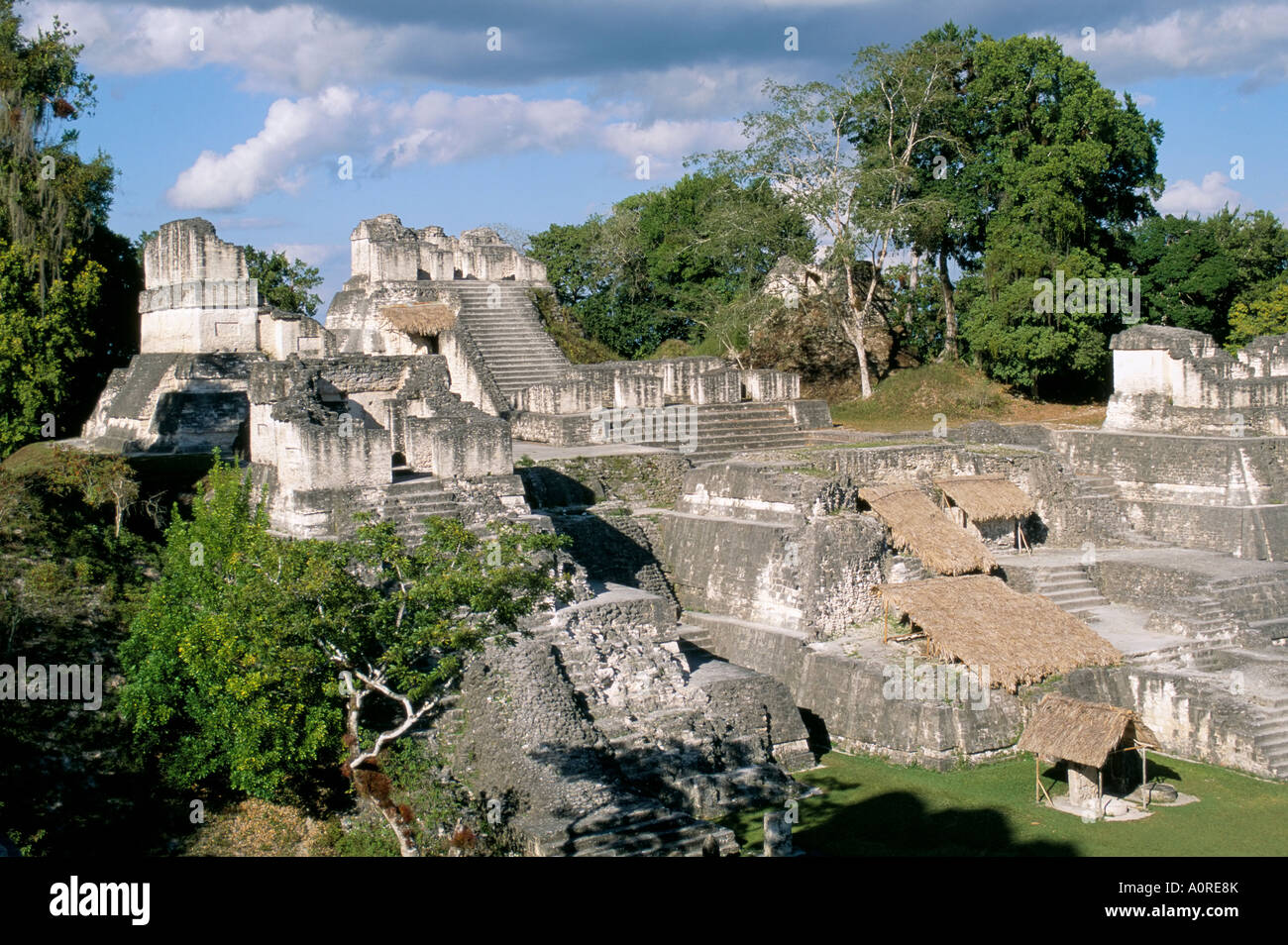 North Acropolis Tikal UNESCO World Heritage Site Guatemala Central ...