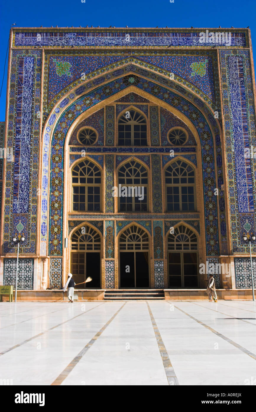 Entrance to the Friday Mosque Masjet eJam Herat Afghanistan Asia Stock ...