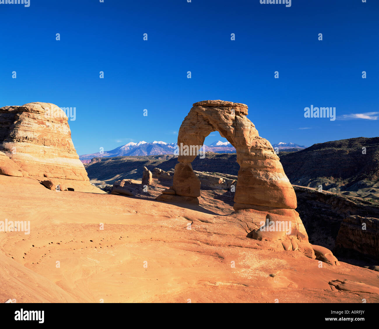 Delicate Arch Arches National Park Moab Utah United States of America ...