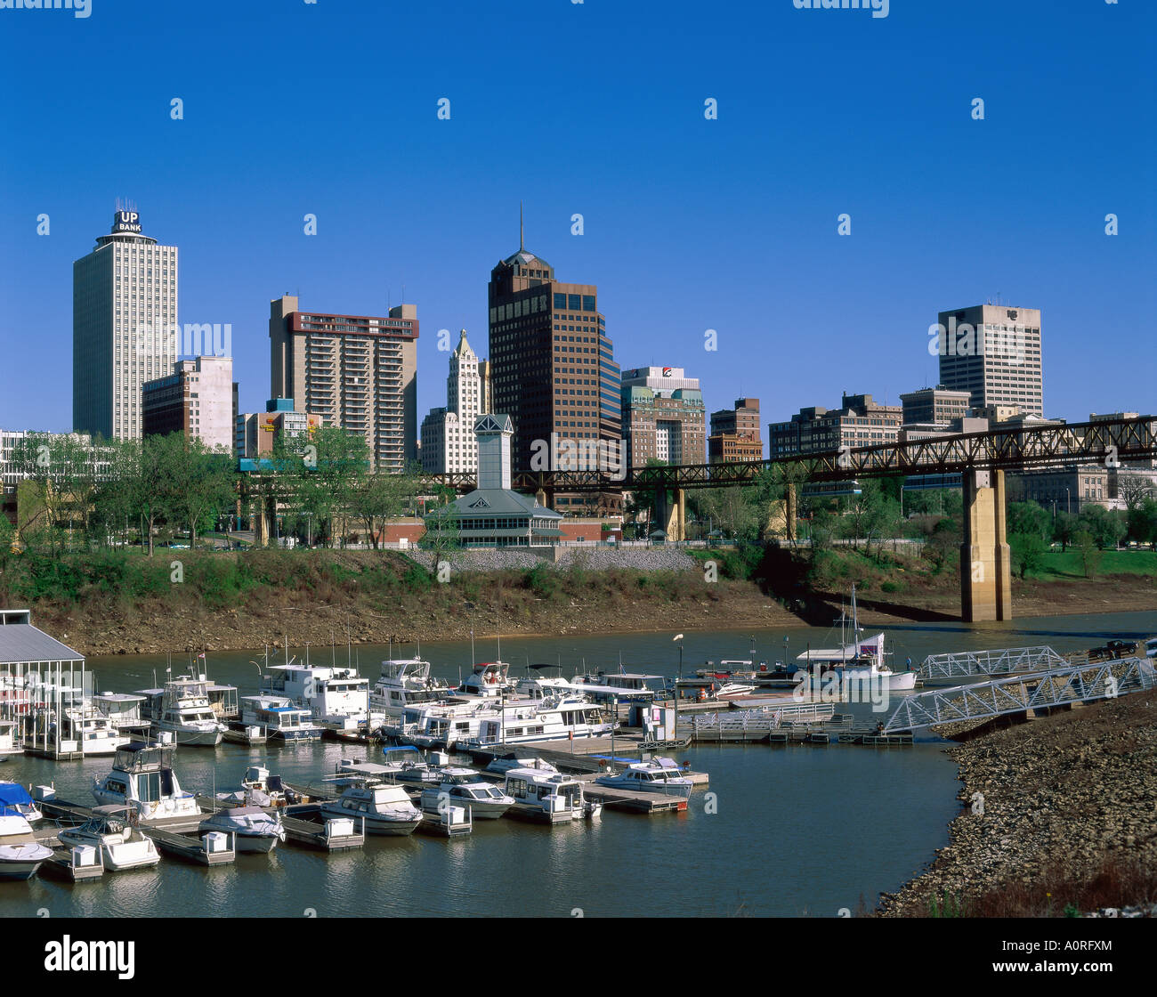 Wolf River buildings Stock Photo - Alamy