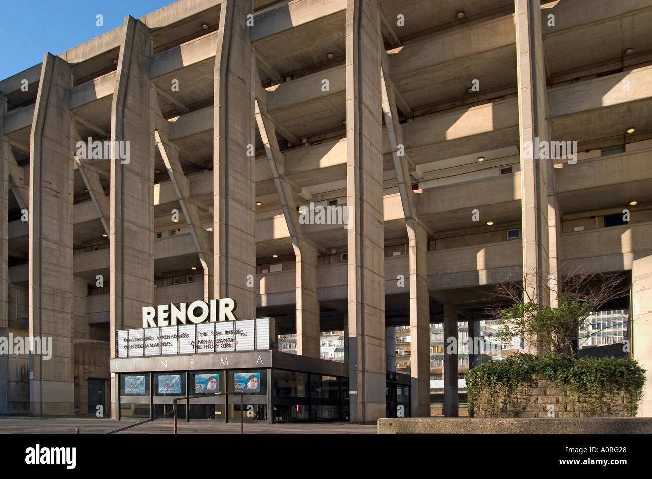 Brunswick Centre and Renoir Cinema. Bloomsbury, London, England Stock ...