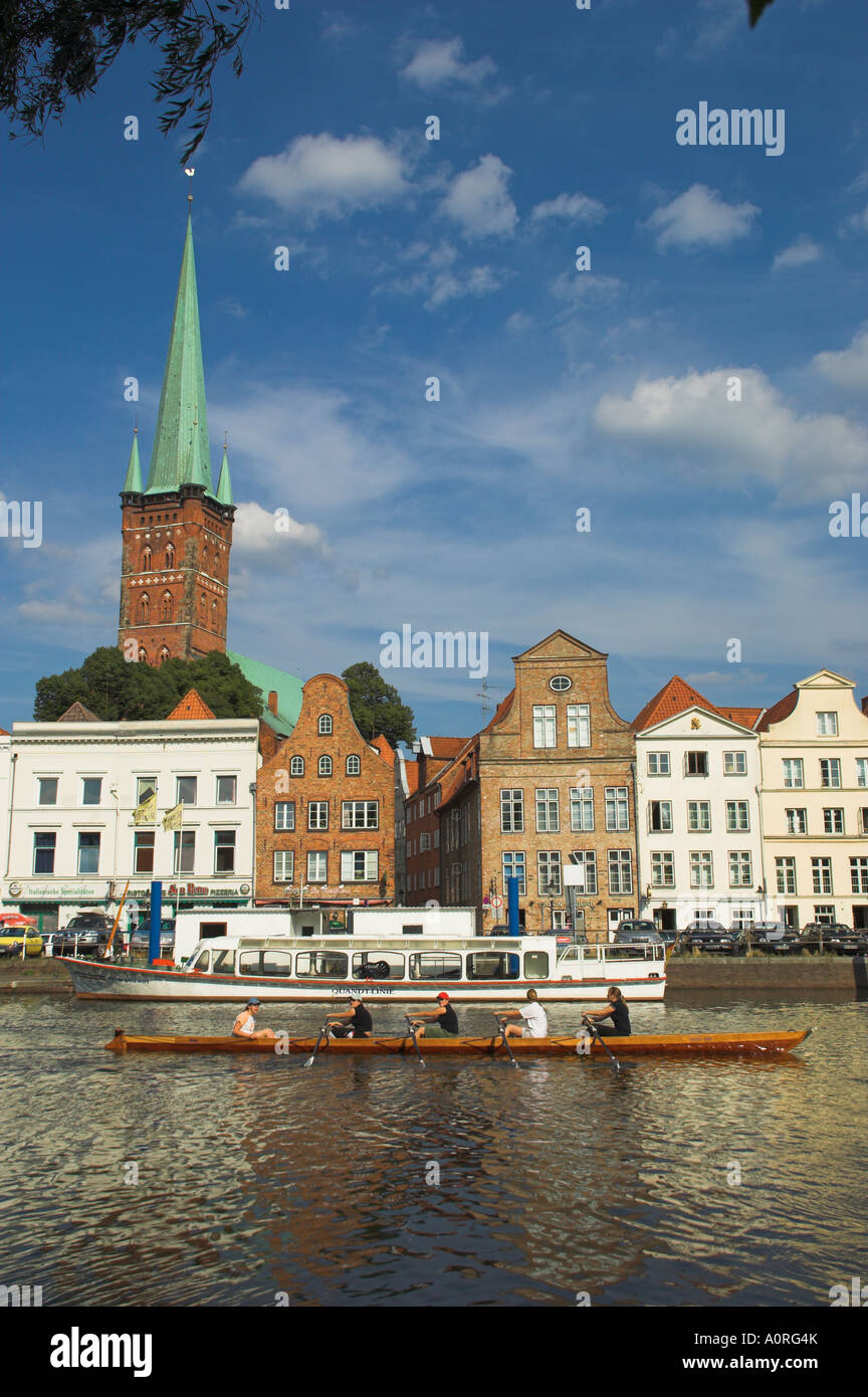 Hanseatic city of Lubeck UNESCO World Heritage Site Schleswig Holstein ...