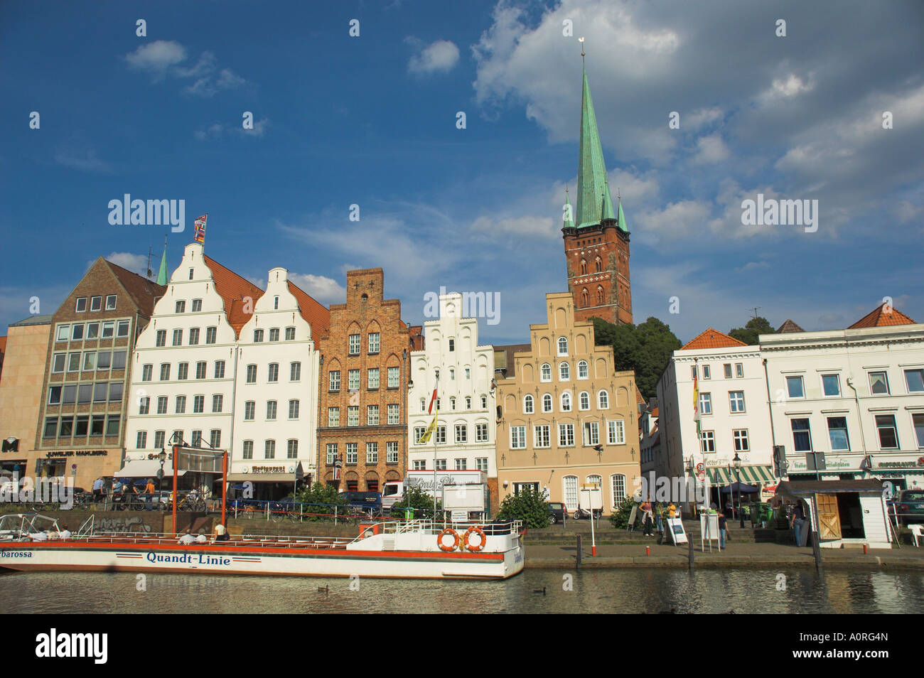 Hanseatic city of Lubeck UNESCO World Heritage Site Schleswig Holstein ...