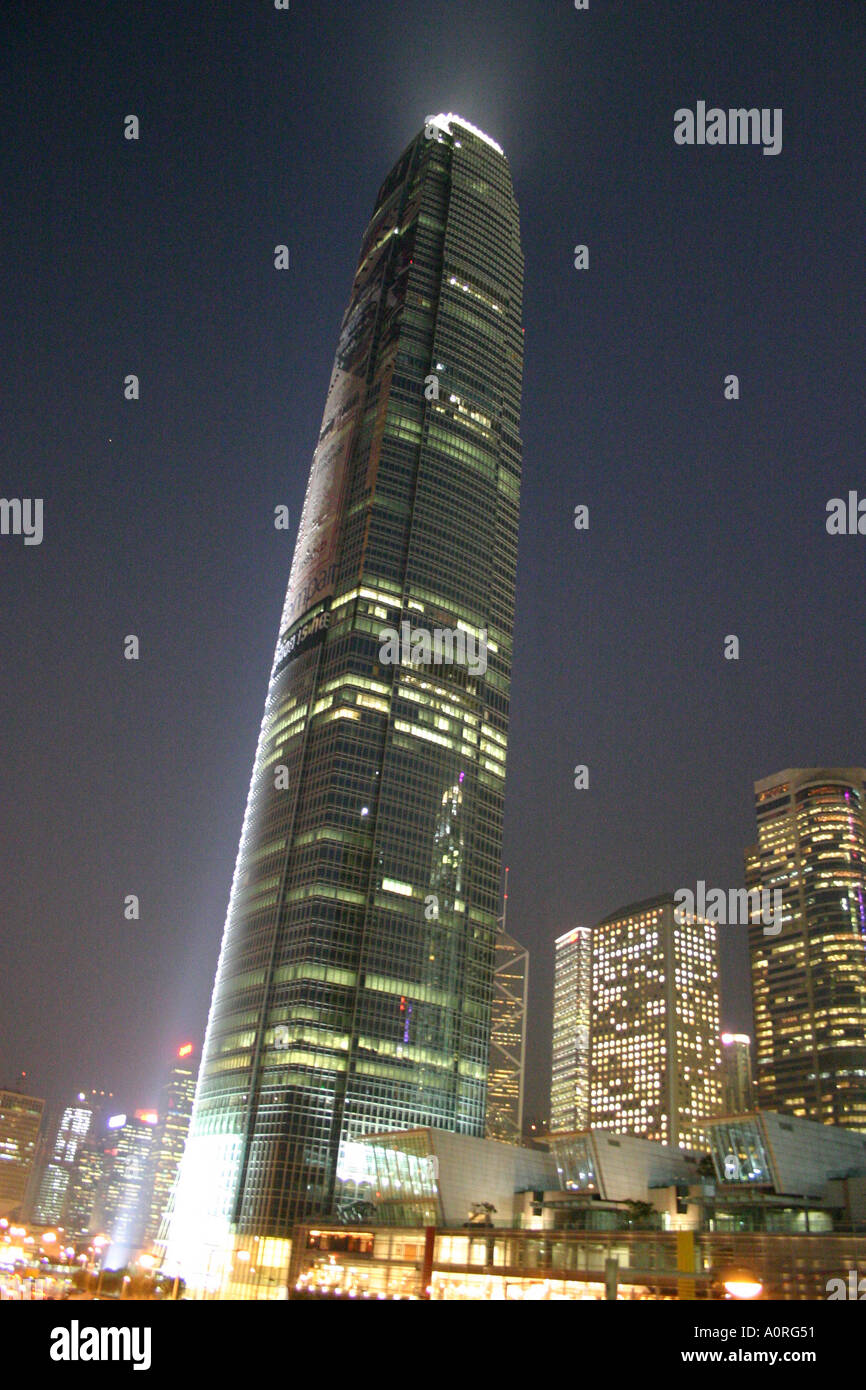 Night View of the IFC Building Stock Photo - Alamy
