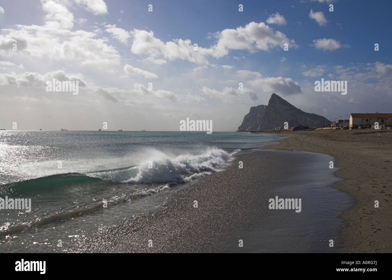 The Rock of Gibraltar Mediterranean Europe Stock Photo - Alamy
