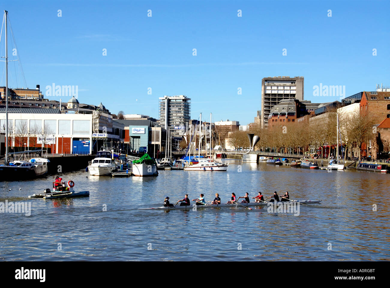Docks Bristol England United Kingdom Europe Stock Photo - Alamy