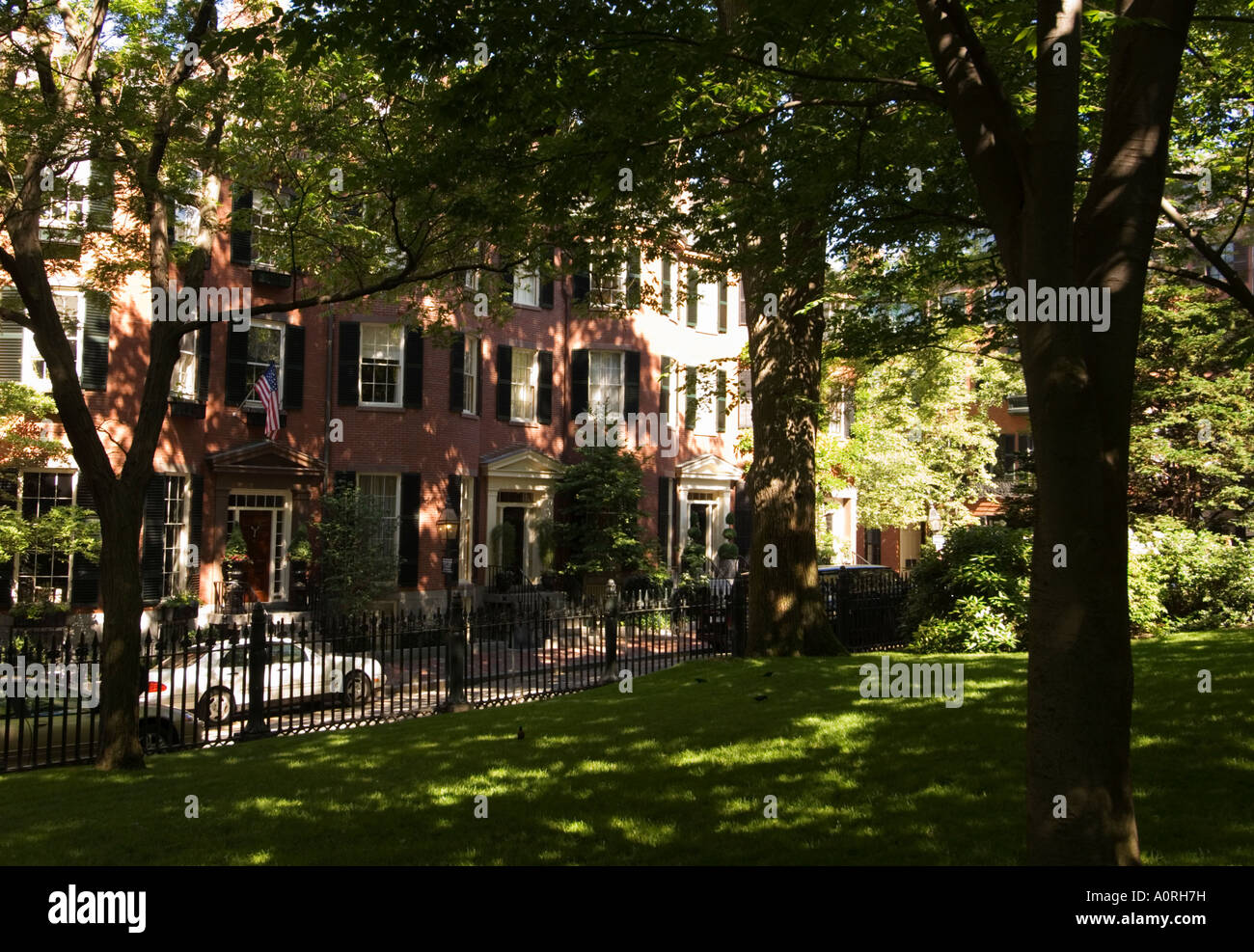 Louisburg square boston hi-res stock photography and images - Alamy
