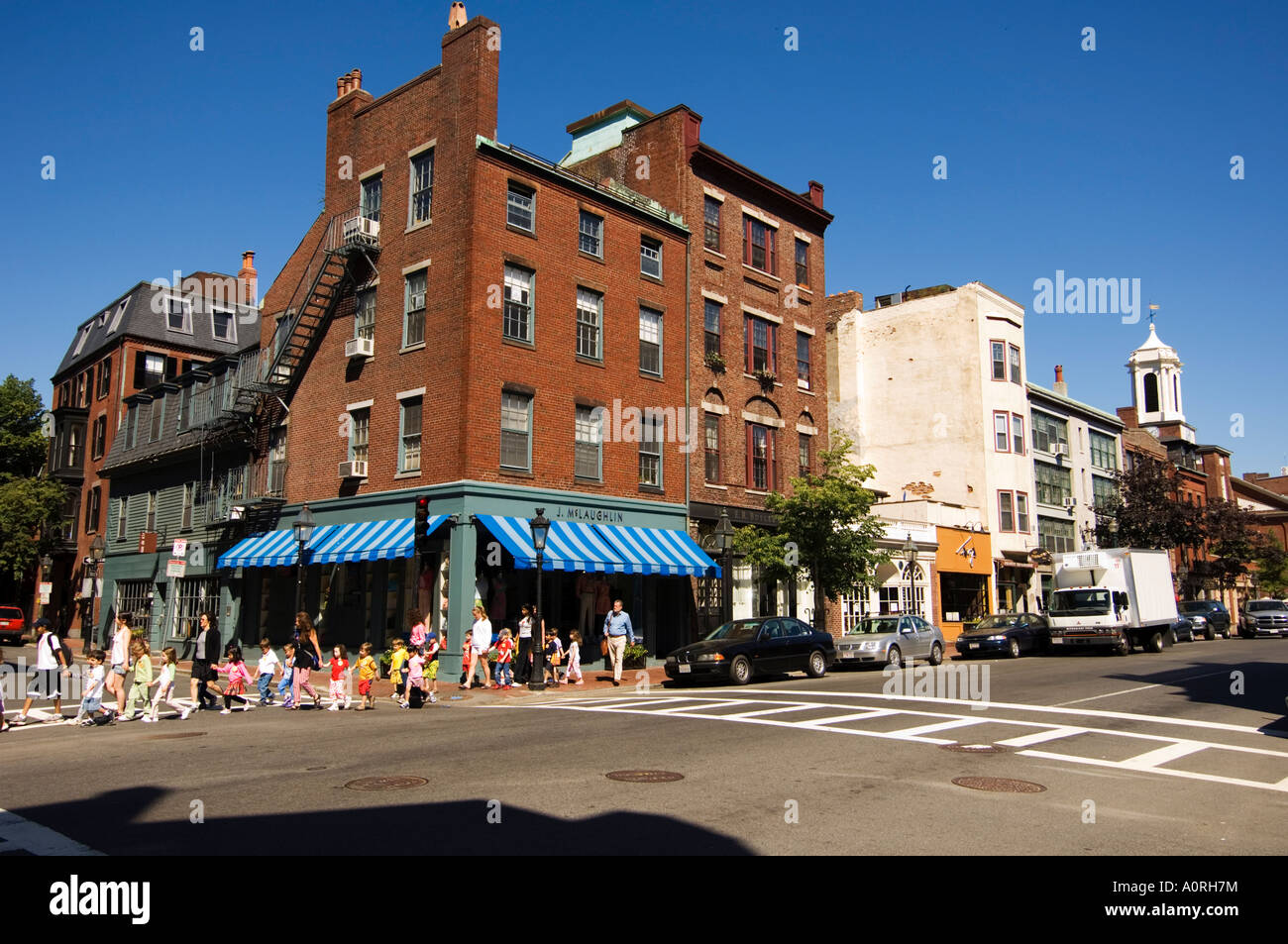 Charles Street Beacon Hill Boston Massachusetts New England United ...