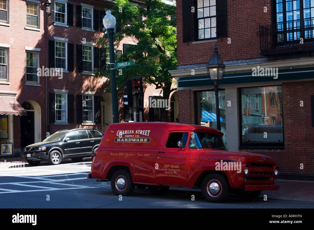Charles Street Beacon Hill Boston Massachusetts New England United ...