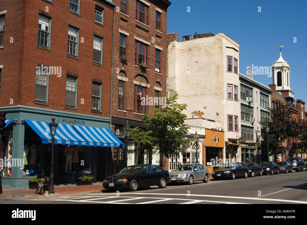 Charles Street Beacon Hill Boston Massachusetts New England United ...