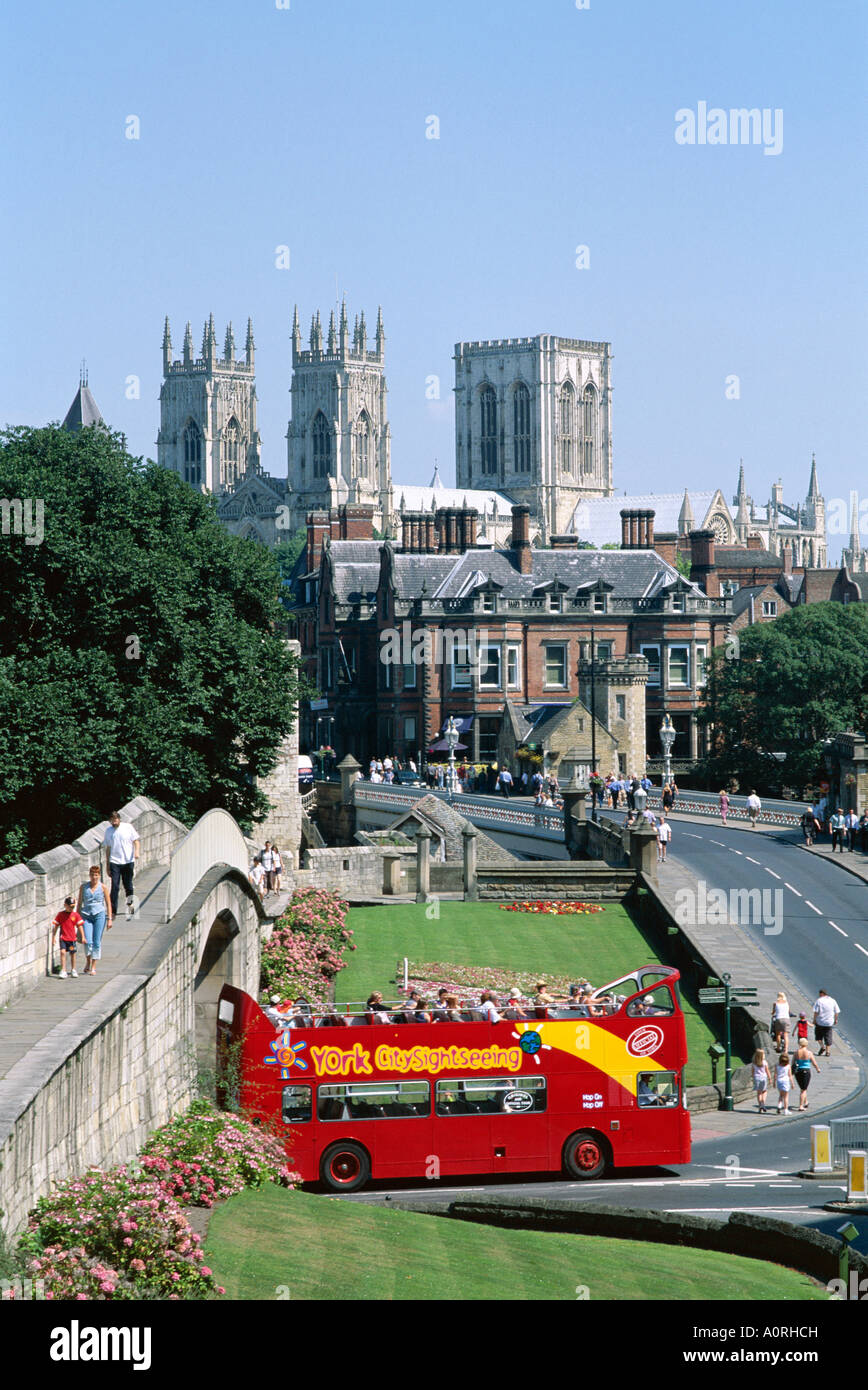York castle wall hi-res stock photography and images - Alamy