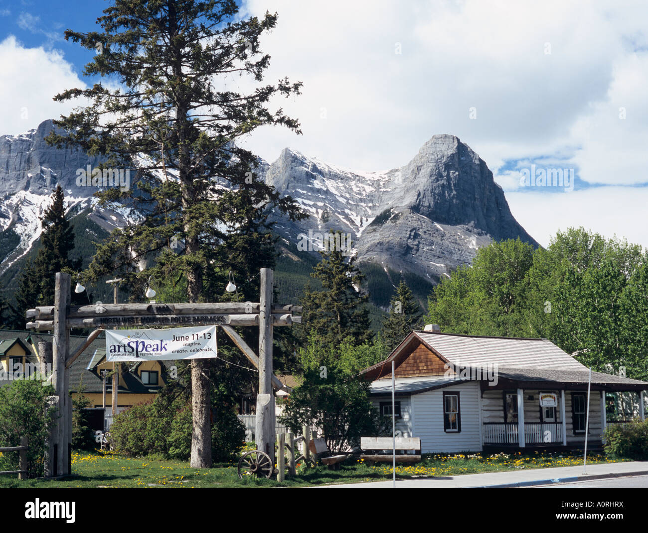 N W Mounted Police barracks dating from 1893 the last NWMP barracks on ...