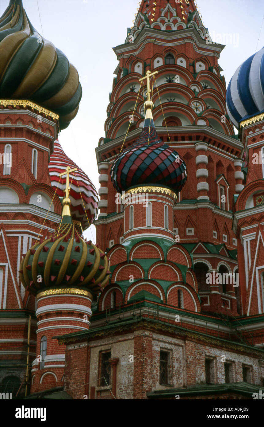 Cathedral of Saint Basil the Blessed St. Basil's Red Square Moscow ...