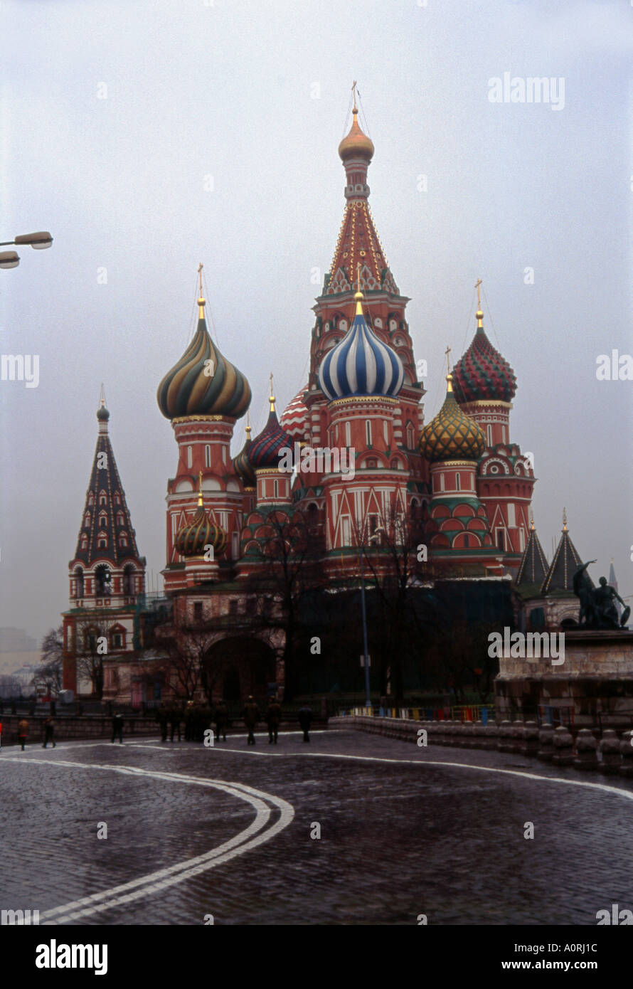 Cathedral of Saint Basil the Blessed St. Basil's Red Square Moscow ...