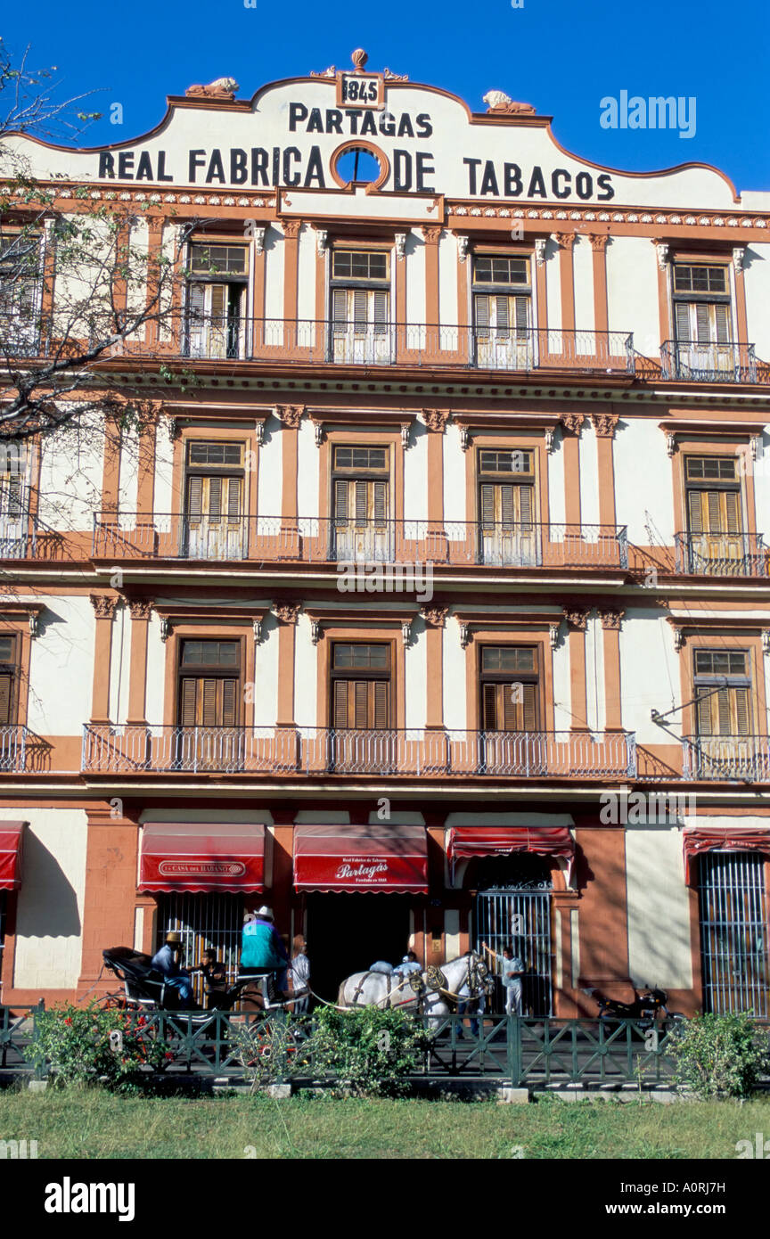 Real fabrica de tabacos partagas hi-res stock photography and images ...