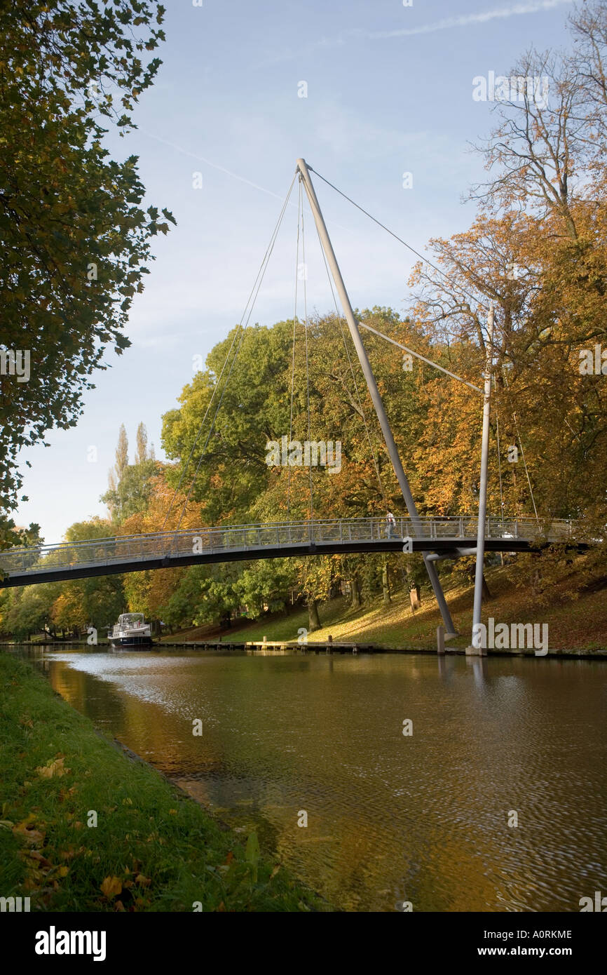 Bridge over canal Utrecht Holland Netherlands Europe Stock Photo - Alamy