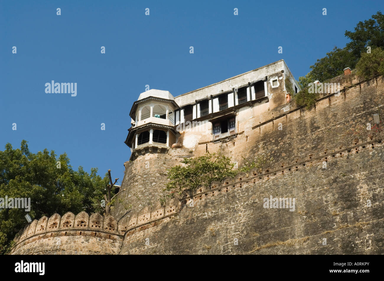 Ahilya Fort now a heritage hotel on the banks of the Narmada River ...