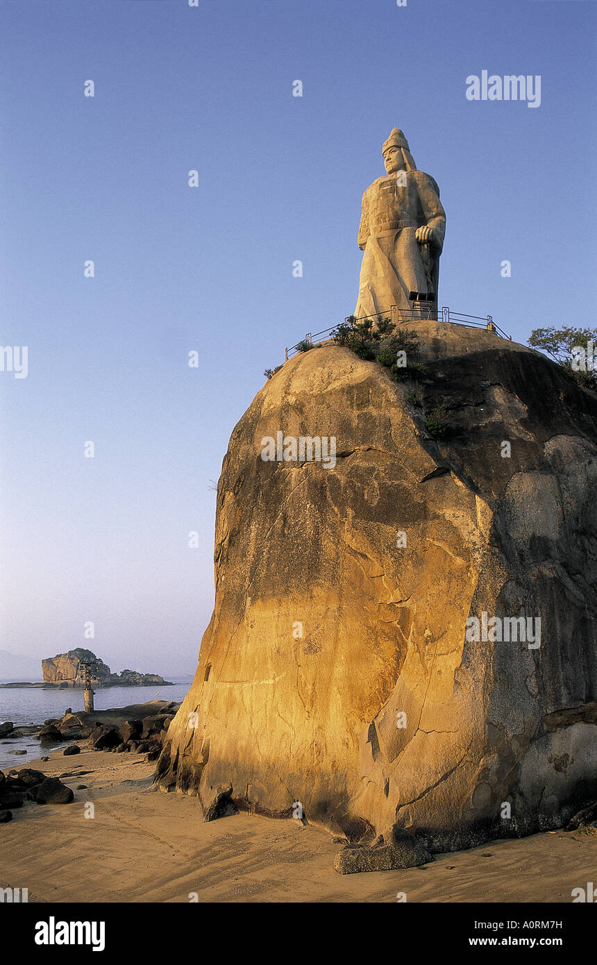 Statue of Zheng Chenggong Gulangyu Island Stock Photo - Alamy