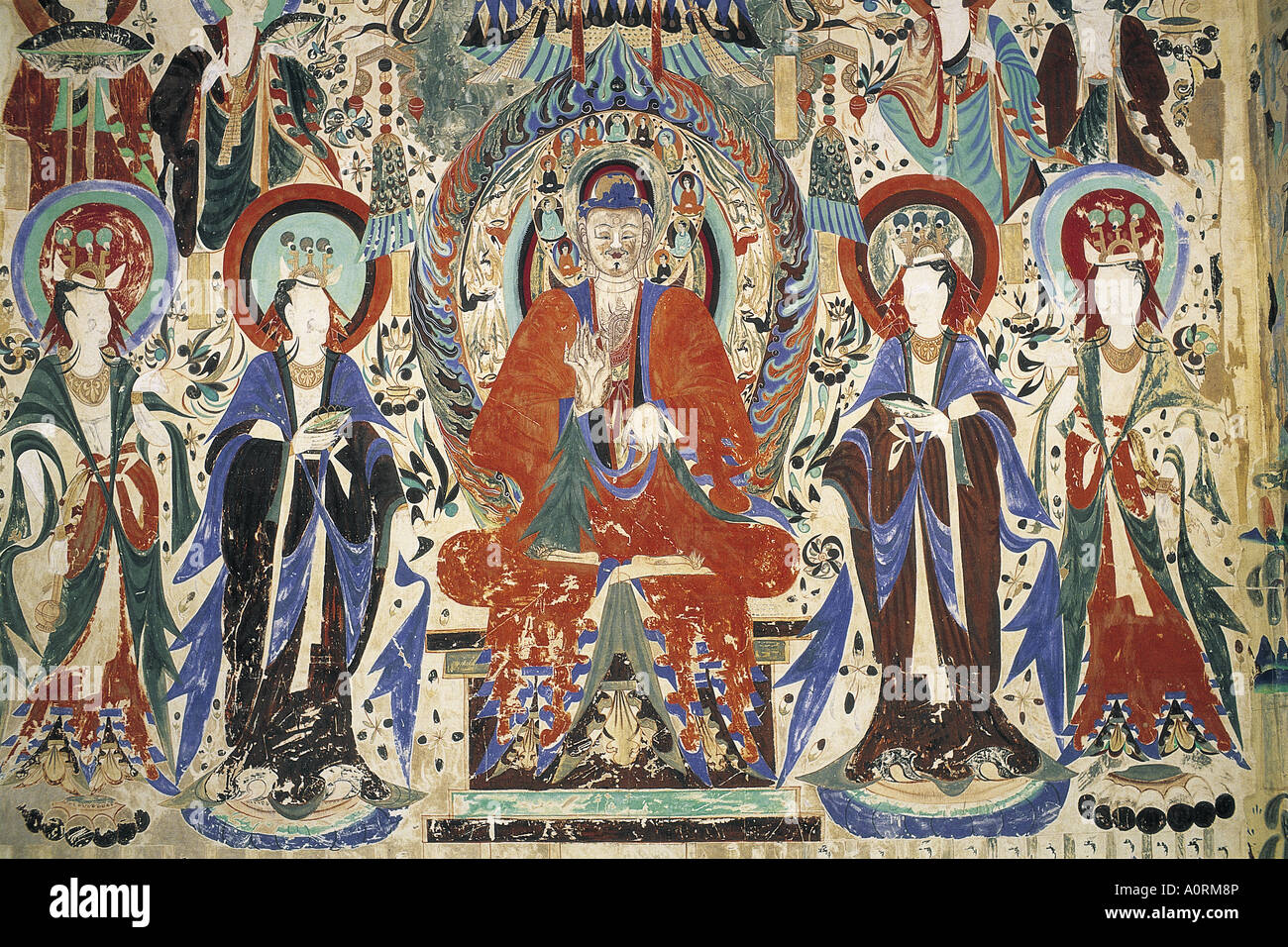 Wall Painting MoGaoKu Stock Photo - Alamy