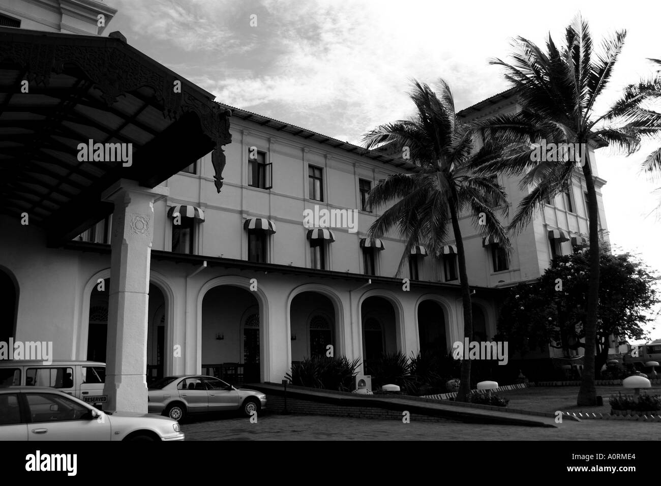 Colonial Style Hotel Stock Photo - Alamy