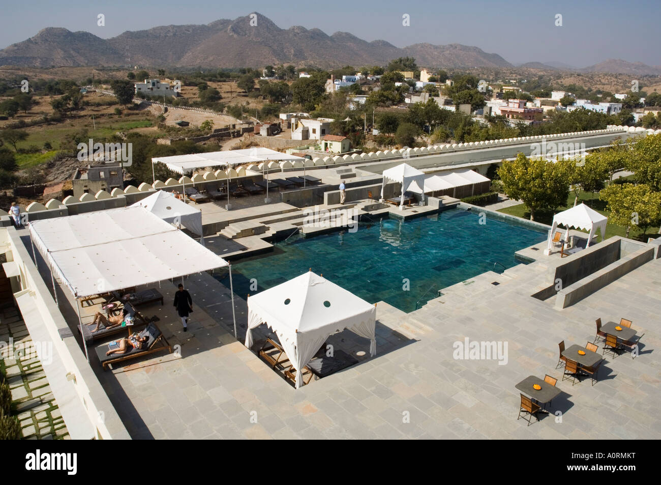 Old fort of Devi Gath Devi Garh now a heritage hotel near Udaipur ...