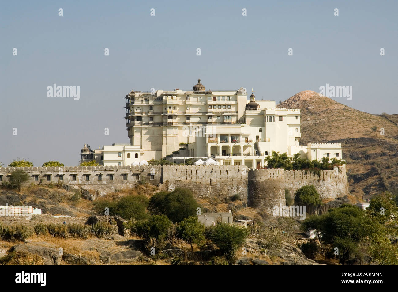 Old fort of Devi Gath Devi Garh now a heritage hotel near Udaipur ...