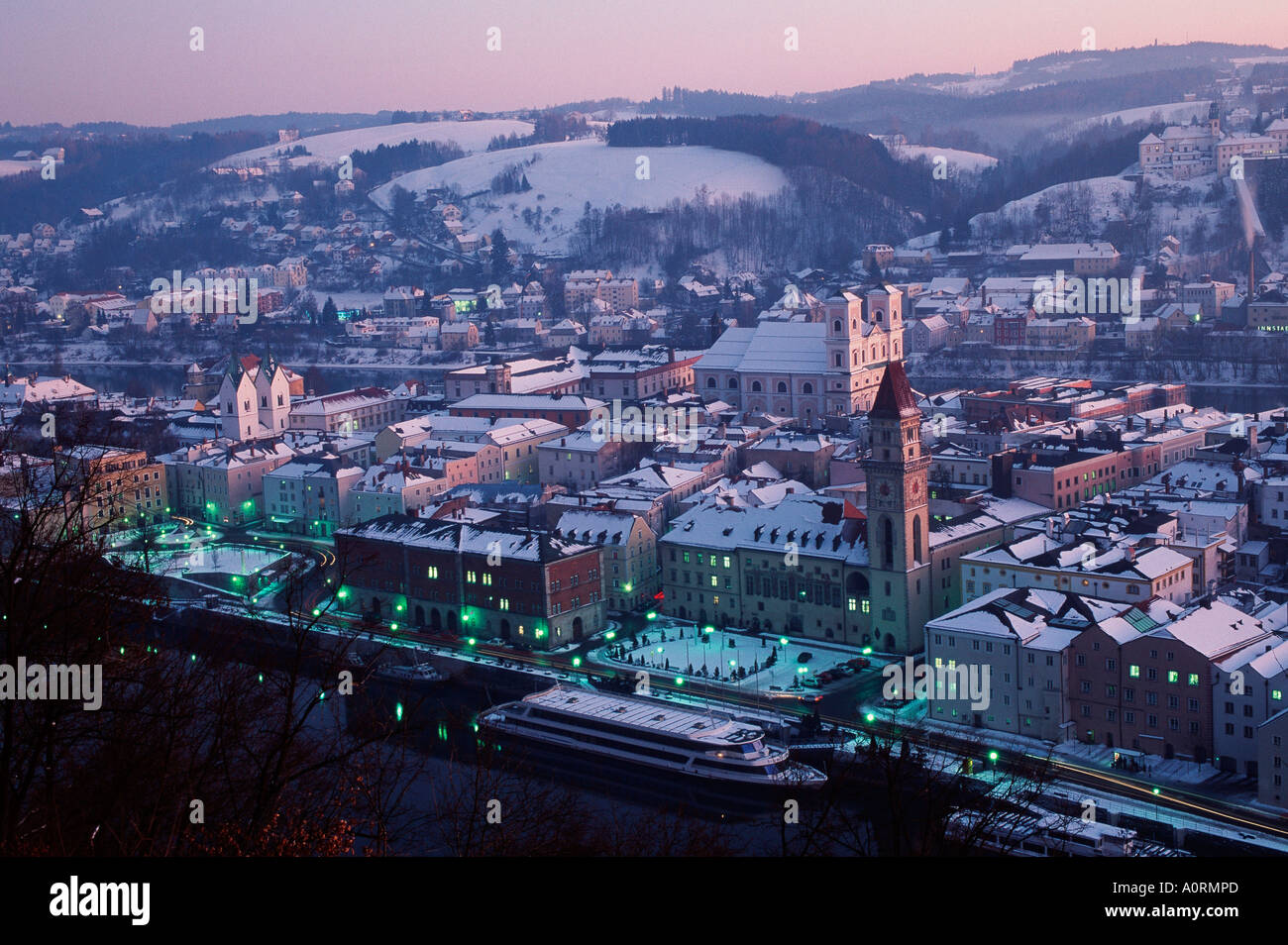 Passau winter hi-res stock photography and images - Alamy