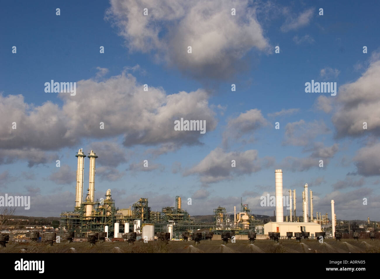 Dow Corning Manufacturing Plant Barry South Glamorgan Wales UK Stock ...