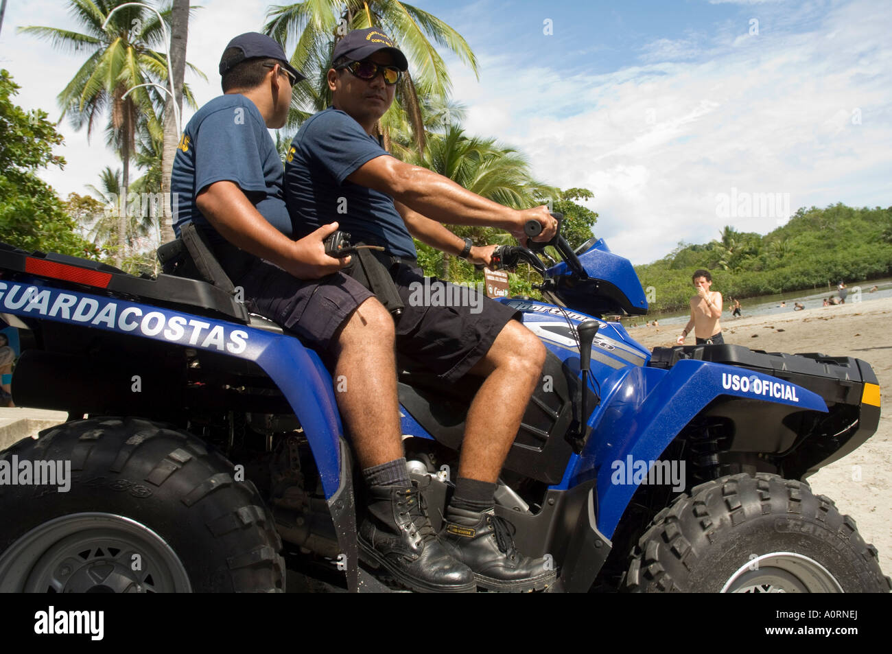 Costa rican policemen hi-res stock photography and images - Alamy