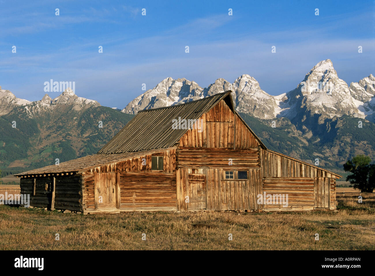 Moulton Ranch Grand Teton National Park Wyoming United States of ...