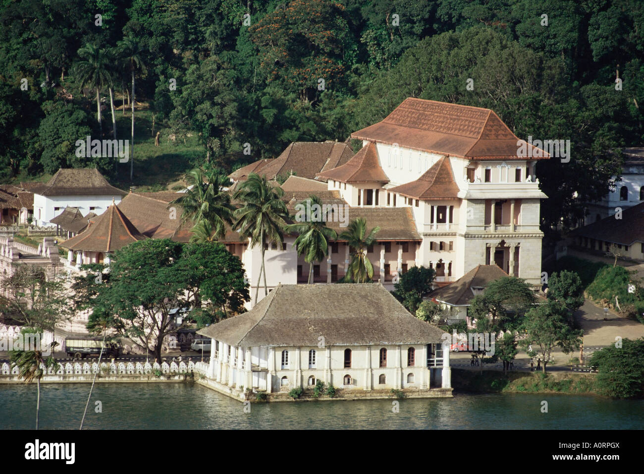 The Temple of the Tooth Kandy UNESCO World Heritage Site Sri Lanka Asia ...