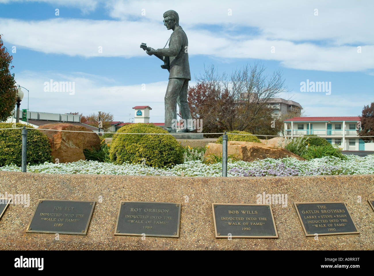 Buddy Holly Walk of Fame Lubbock Texas United States of America North ...