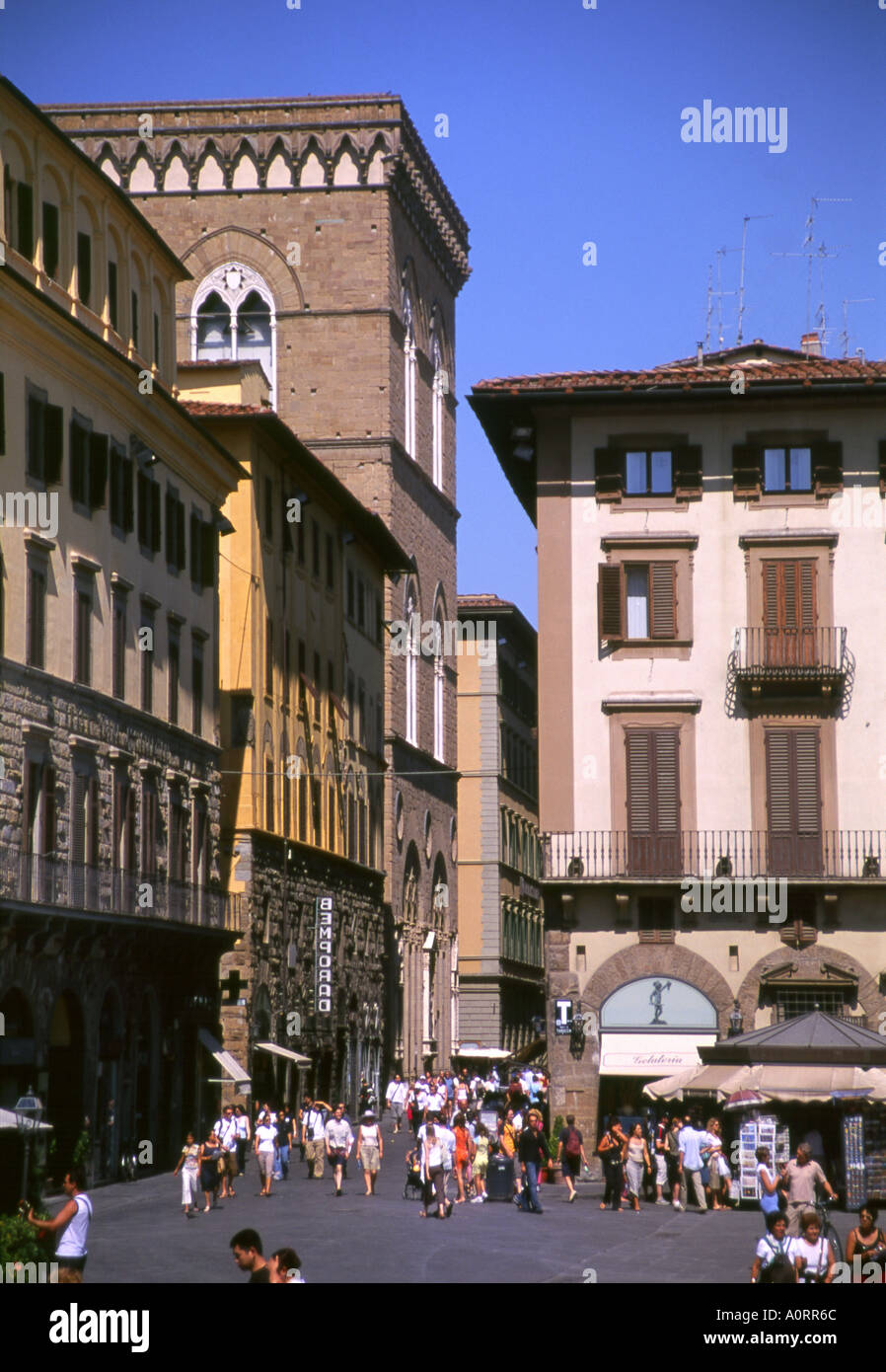 Piazza della Signoria Square UNESCO World Heritage Site Florence ...