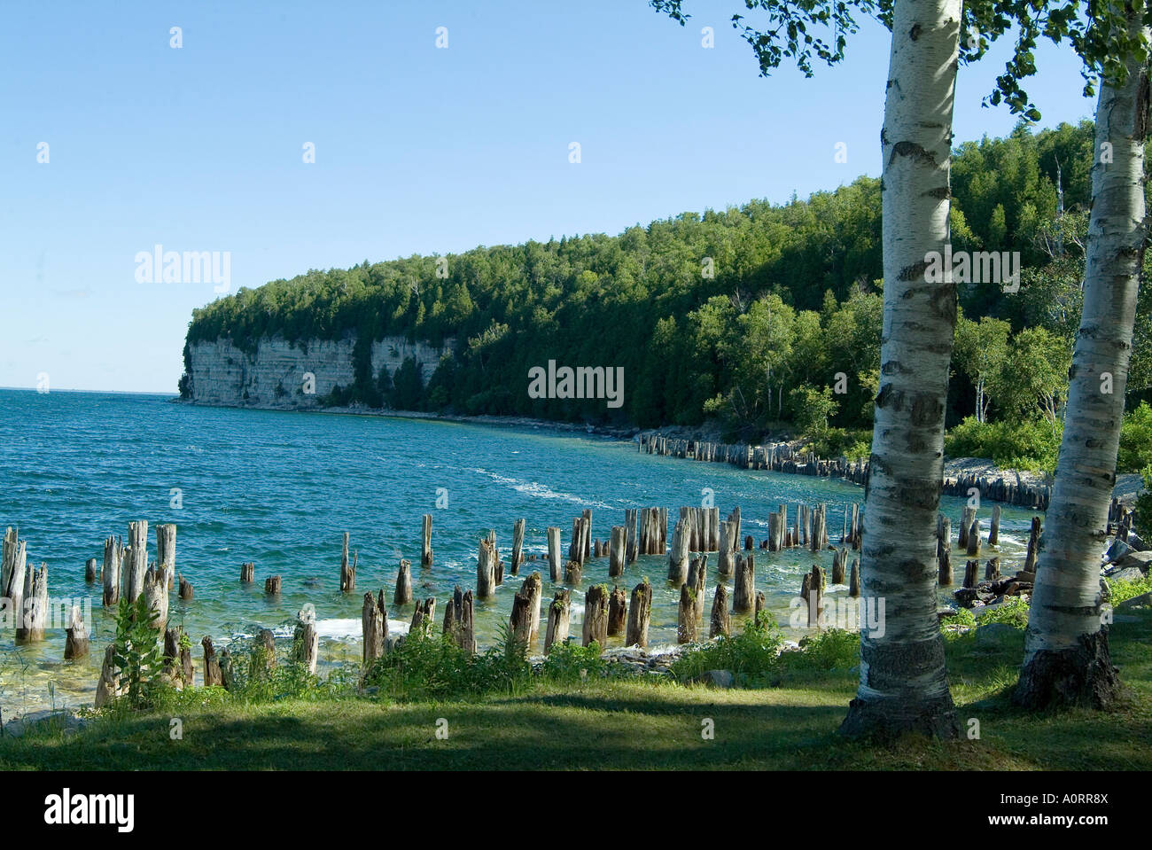Fayette National Historic Site Michigan United States of America North ...