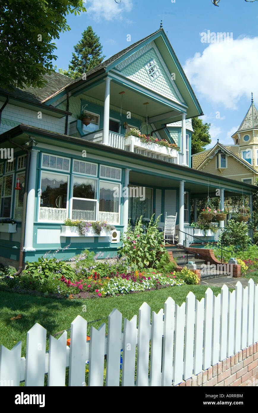 Historic District Mackinac Island Michigan United States of America ...
