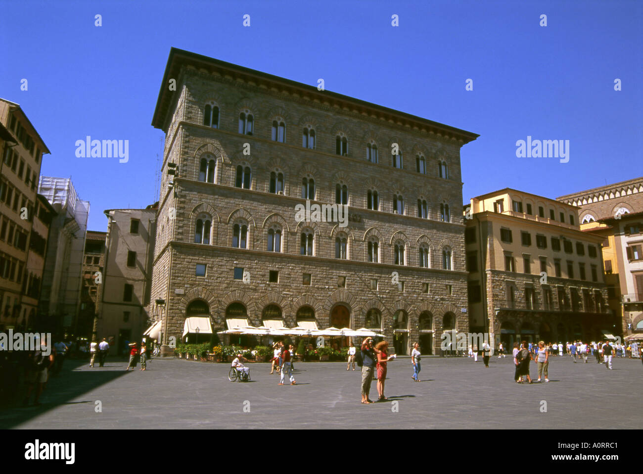 Piazza della Signoria Square UNESCO World Heritage Site Florence ...